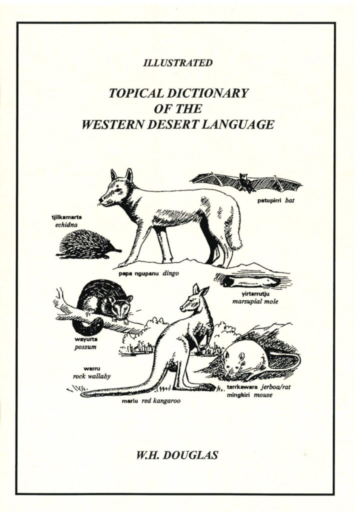 Illustrated Topical Dictionary of the Western Desert Language ...