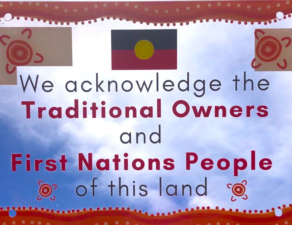 Traditional Owners Acknowledgement acrylic (large) – Goldfields ...